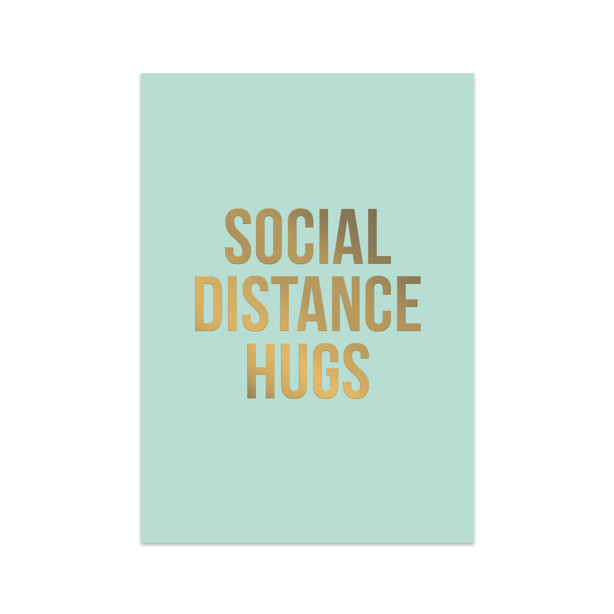 Postkarte 'Social Distance Hugs', 1,50