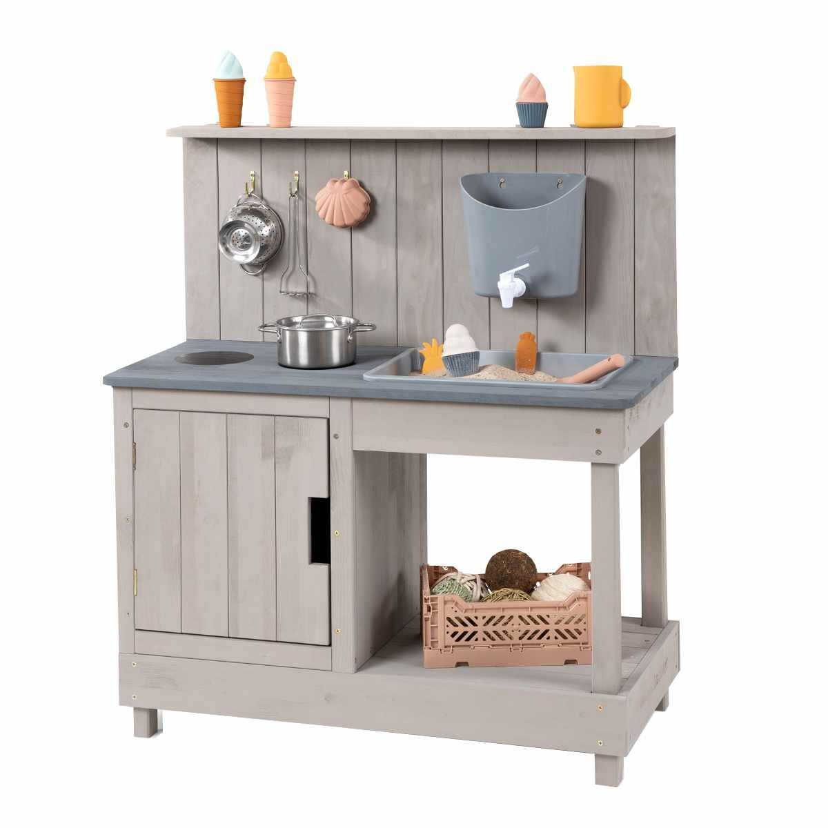 Wooden Outdoor Mud Kitchen – Mud Expert | My Shiny Shop, 147,95