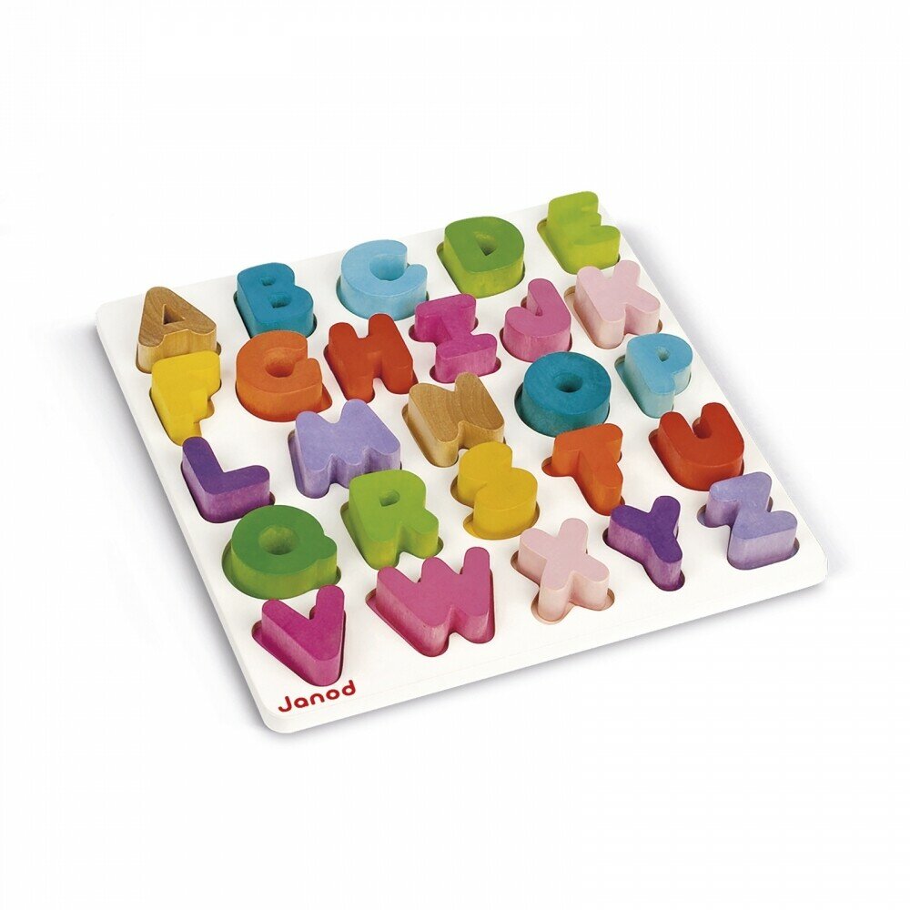 Wooden Alphabet Puzzle Janod, 19,95